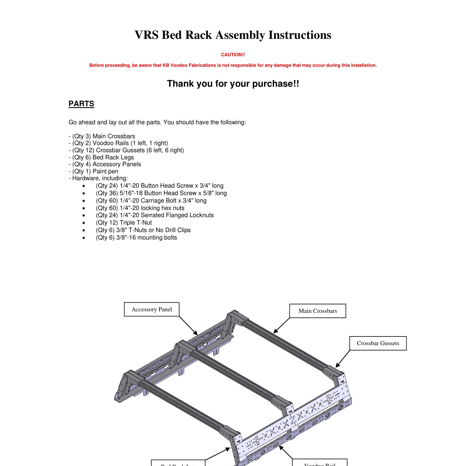 VRS Rack Assembly.pdf | DocDroid