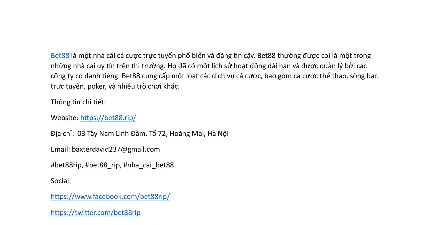 Bet88.docx | DocDroid