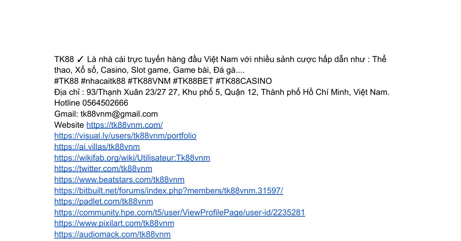 TK88 🎖️- Trang đăng nhập chính thức TK88 ️.pdf | DocDroid