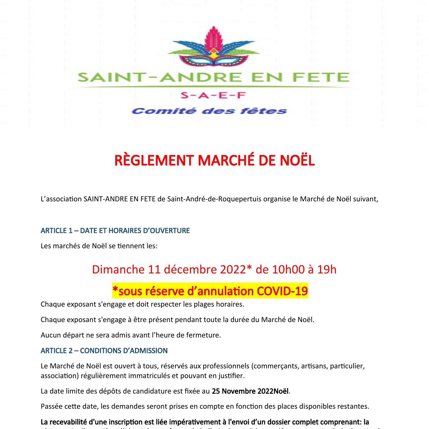 Formulaire de réservation, et Reglement 2022..odt | DocDroid