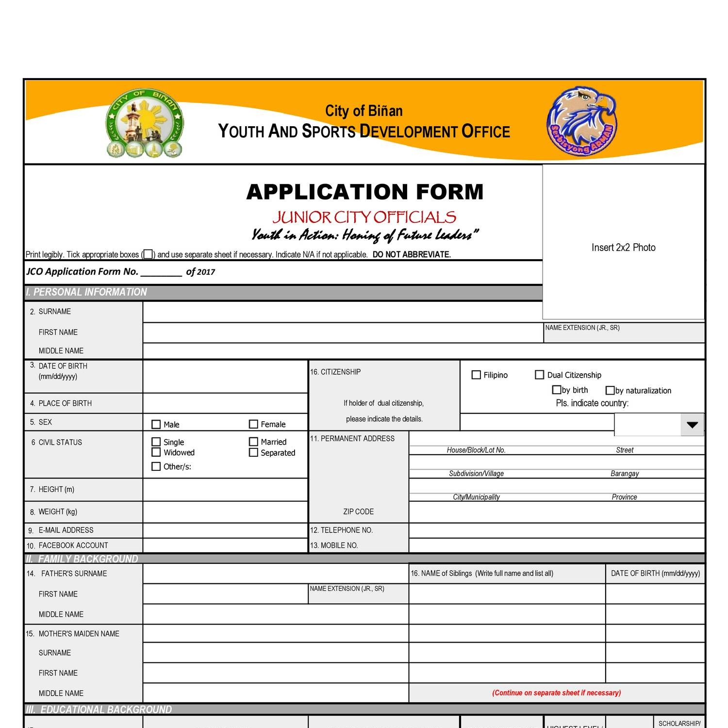 Junior City Officials- APPLICATION FORM.pdf | DocDroid