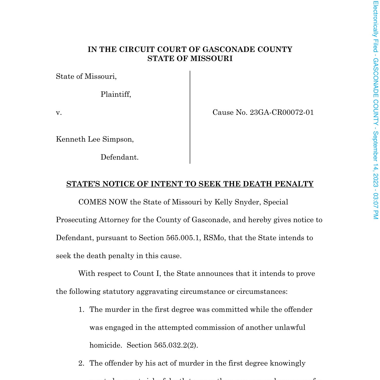 States Notice of Intent to Seek the Death Penalty.pdf | DocDroid