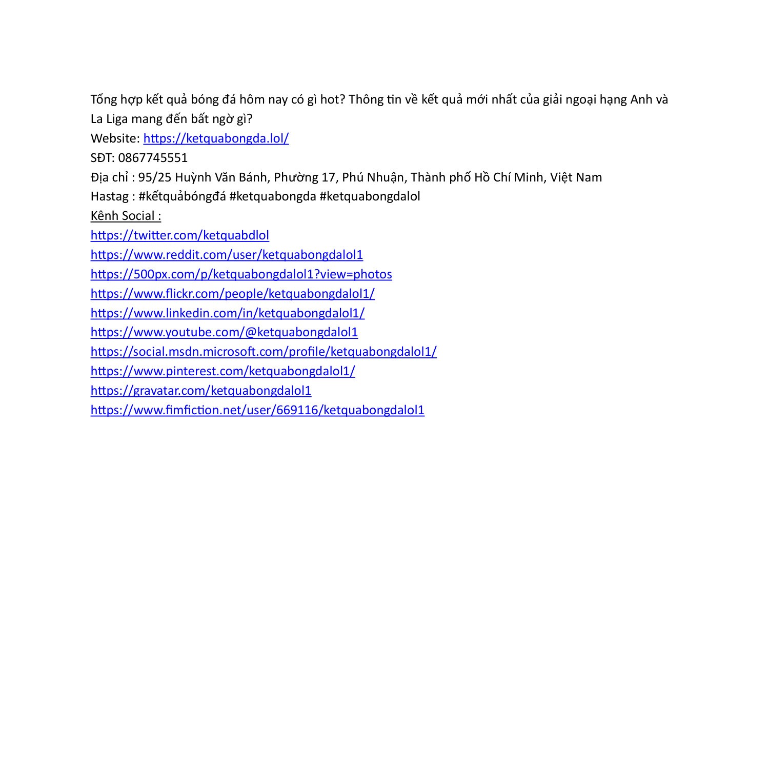 Tổng hợp kết quả bóng đá hôm nay có gì hot.docx | DocDroid