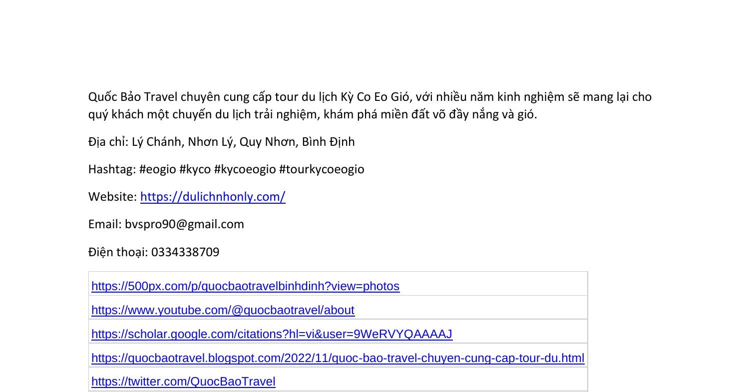 Quốc Bảo Travel.docx | DocDroid