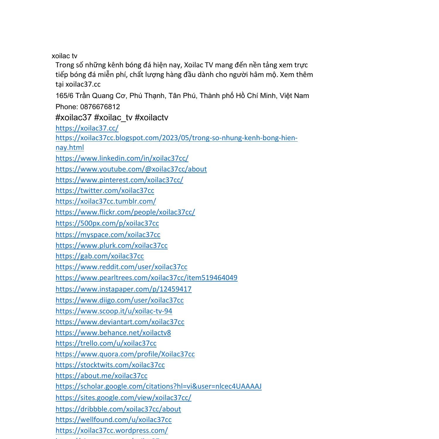 xoilac tv.docx | DocDroid