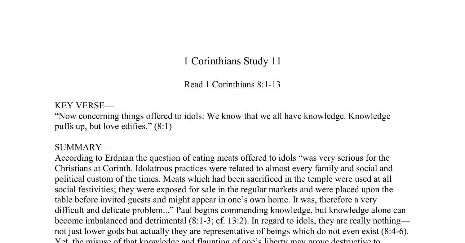 1 Corinthians Study 11.docx | DocDroid