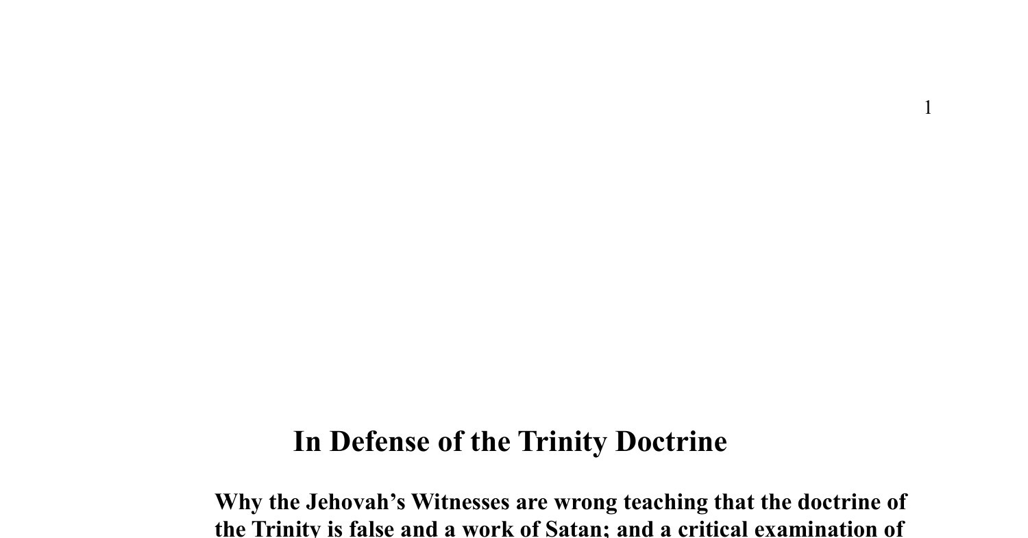 trinity-jehovahs-witnesses.pdf | DocDroid
