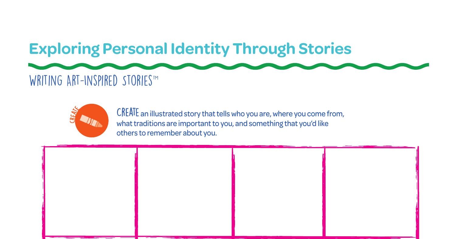 Art of Learning Through Stories Crayola Thinking Sheet - Exploring ...