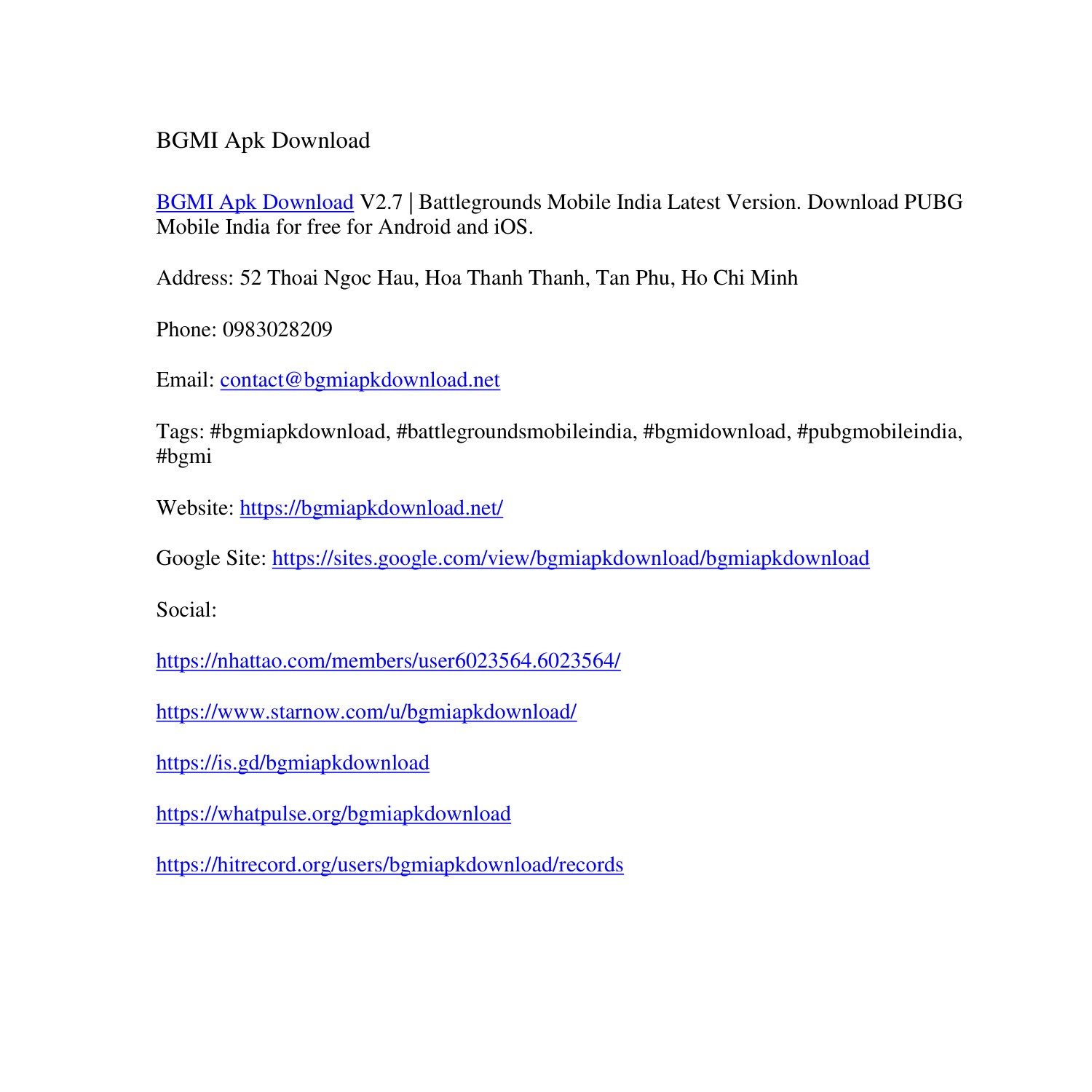 BGMI Apk Download.pdf | DocDroid