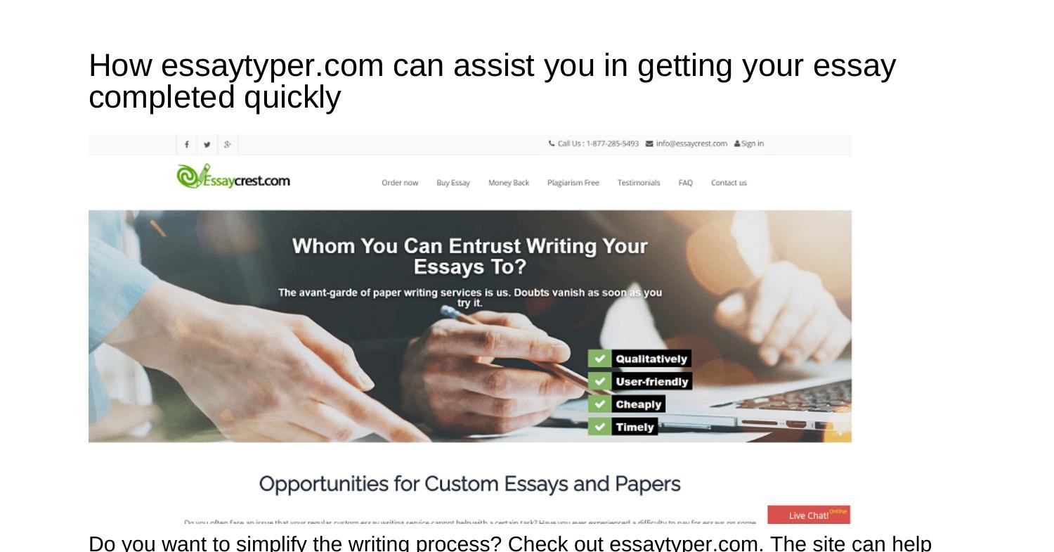 How essaytypercom can help you get your essay done fast iatjc.pdf.pdf ...