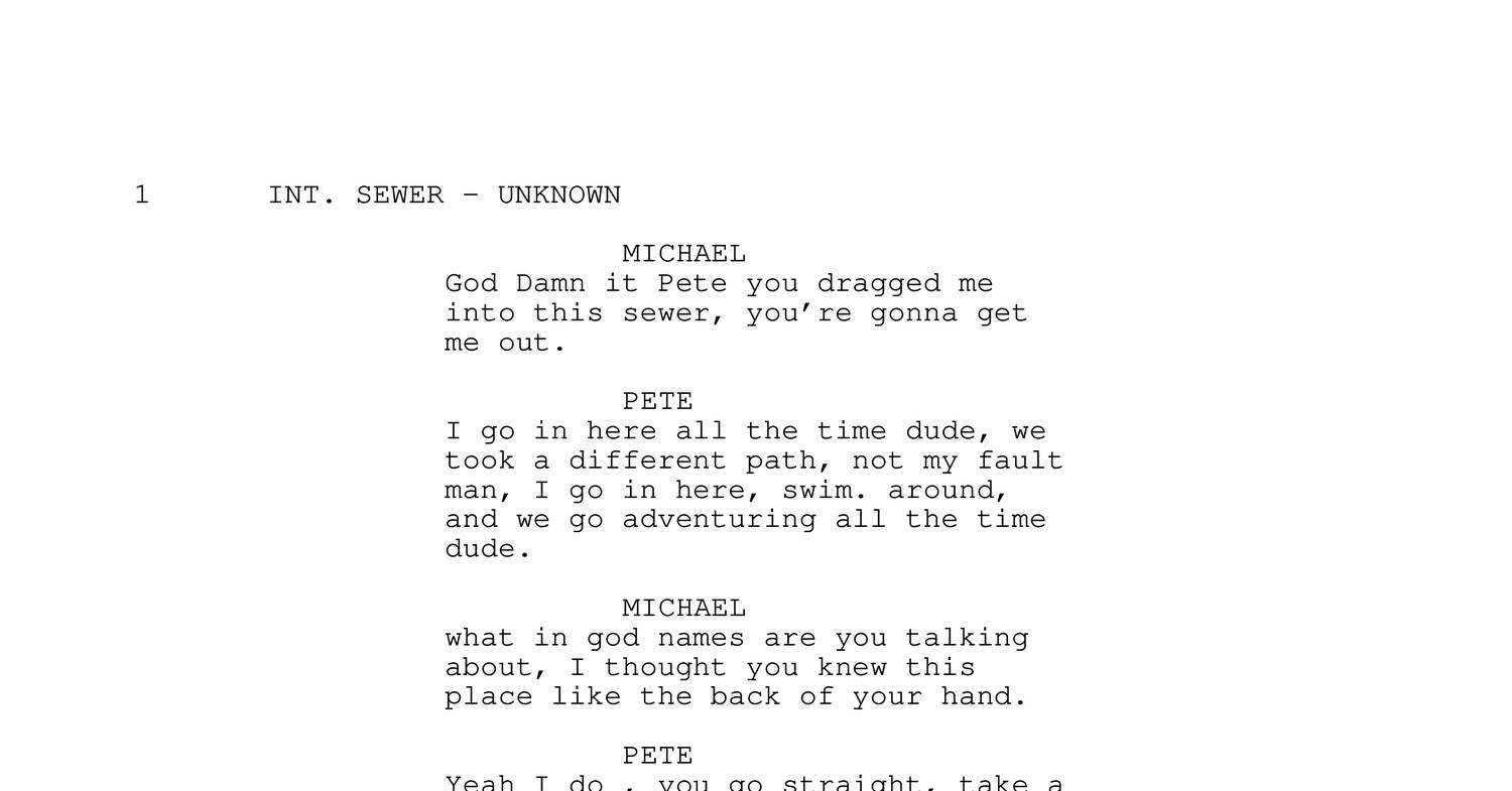 Script Genorsity and Kindness in Milwaukee Episode 1.pdf | DocDroid