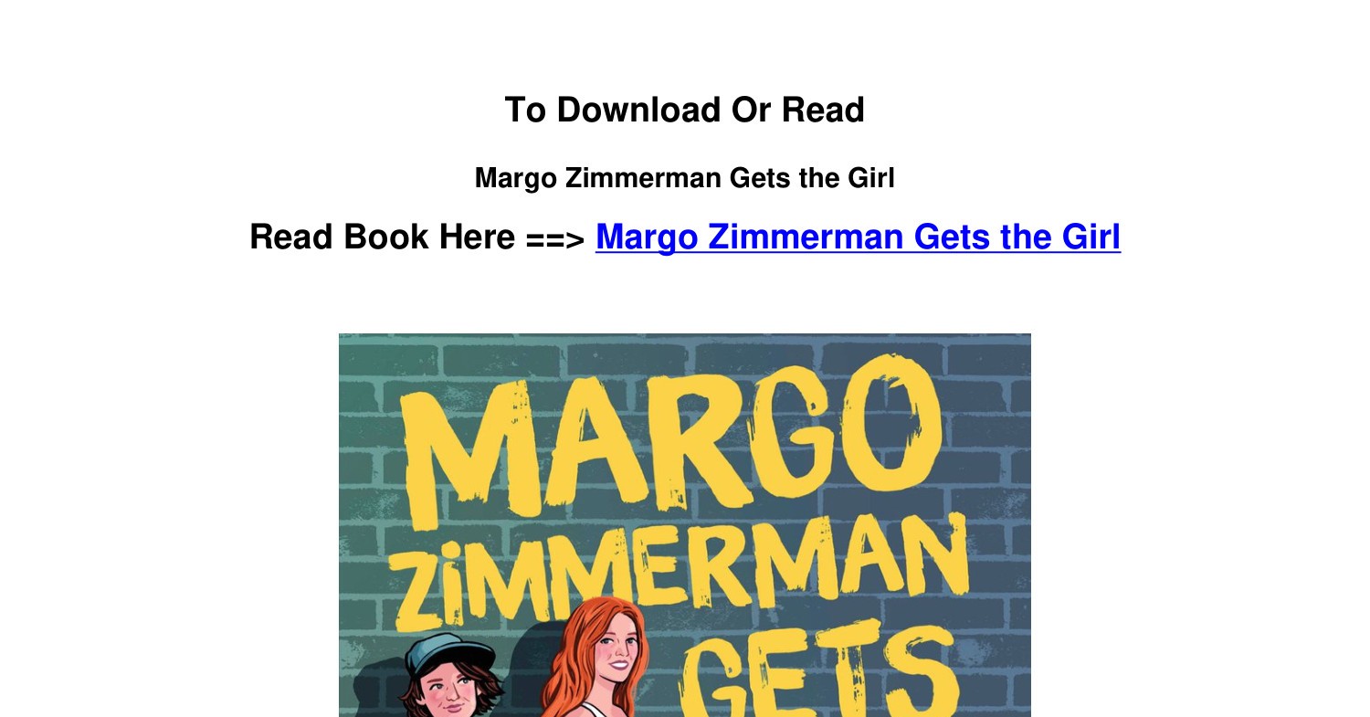 epub Download Margo Zimmerman Gets the Girl By Brianna R Shrum.pdf | DocDroid