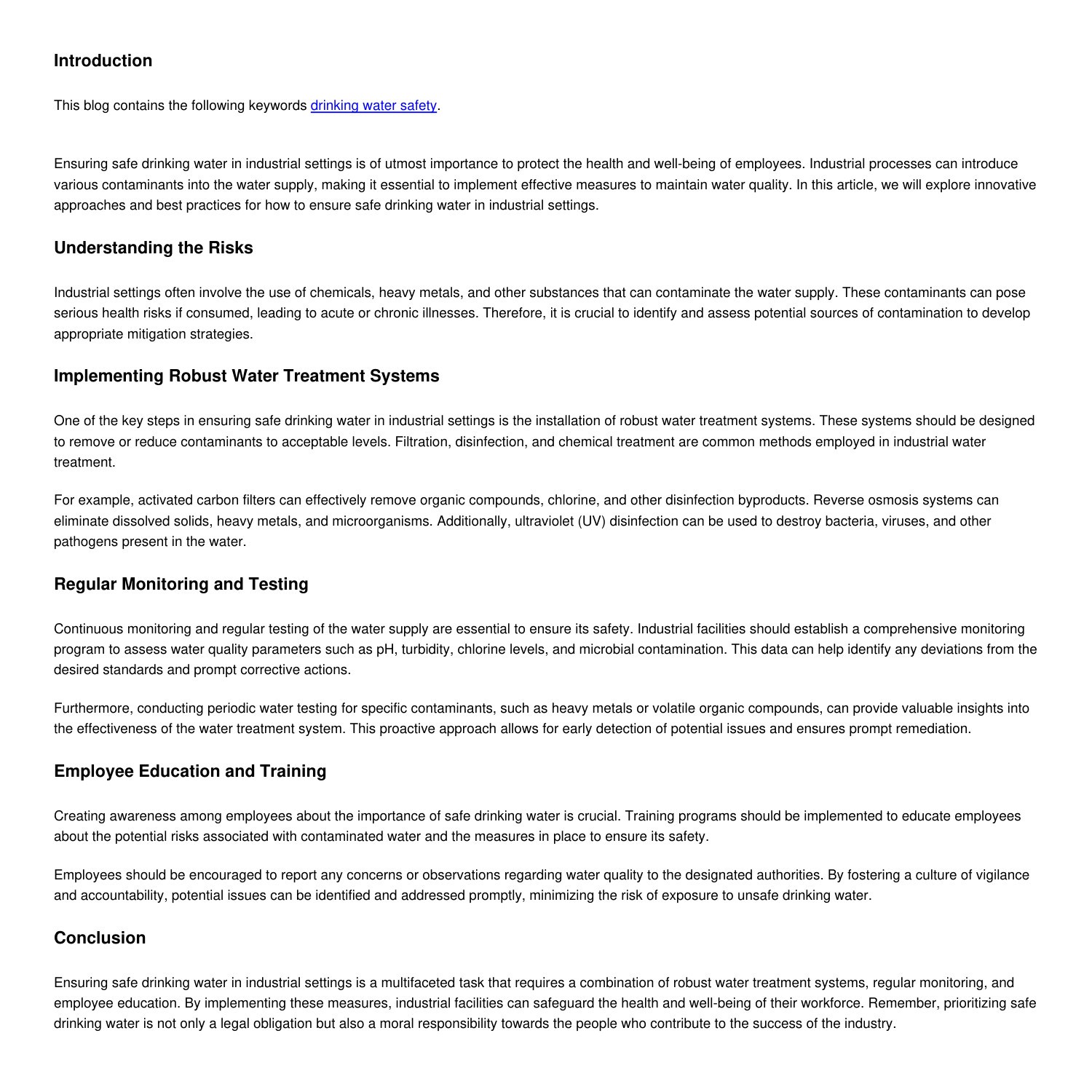 How to Ensure Safe Drinking Water in Industrial Settings.pdf | DocDroid