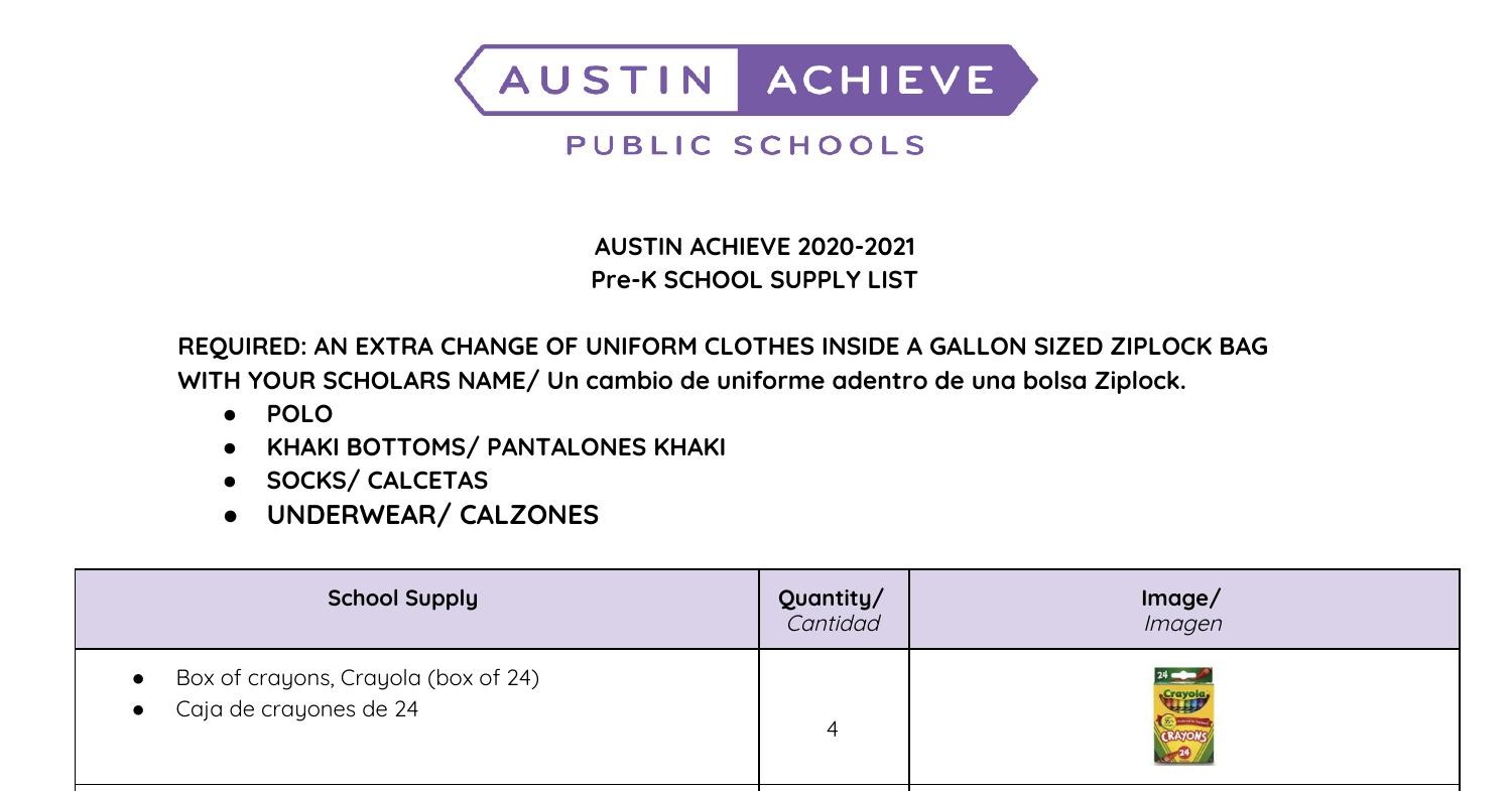AAPS PK School Supply List 2020-2021.pdf | DocDroid