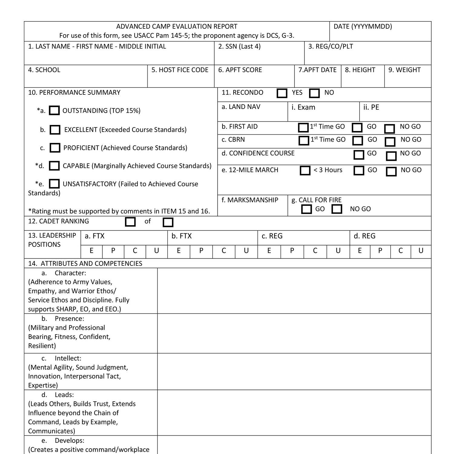 ADVANCED CAMP EVALUATION REPORT.docx | DocDroid