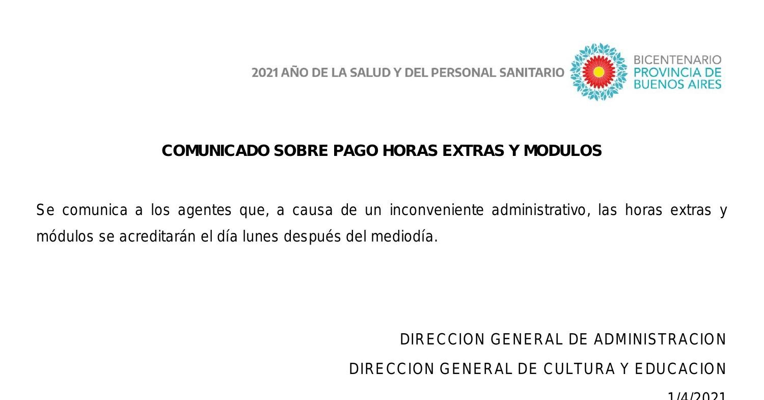 Pago de horas extras en Educación.pdf | DocDroid