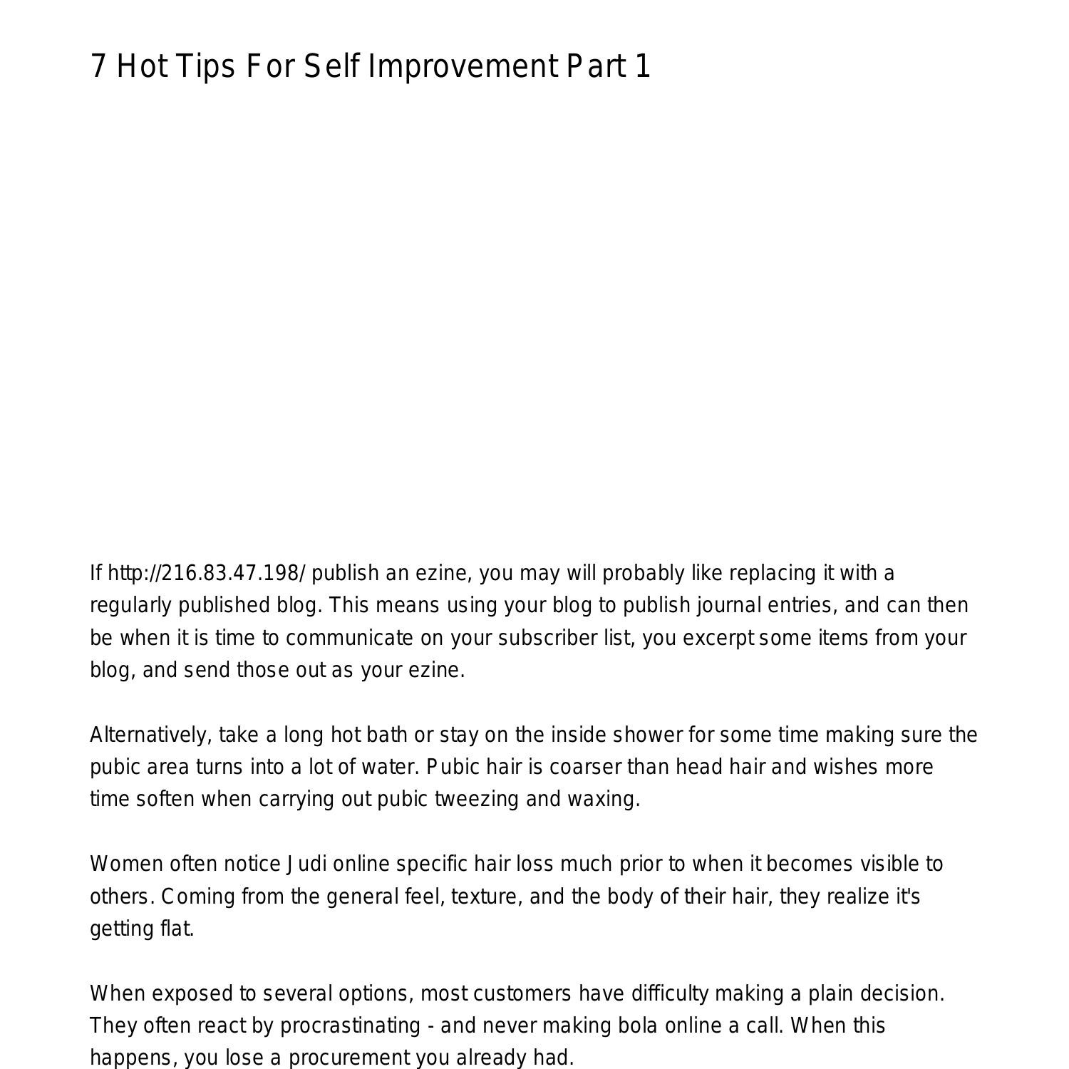 7 Hot Tips For Self Improvement Part 1sgdrv.pdf.pdf | DocDroid