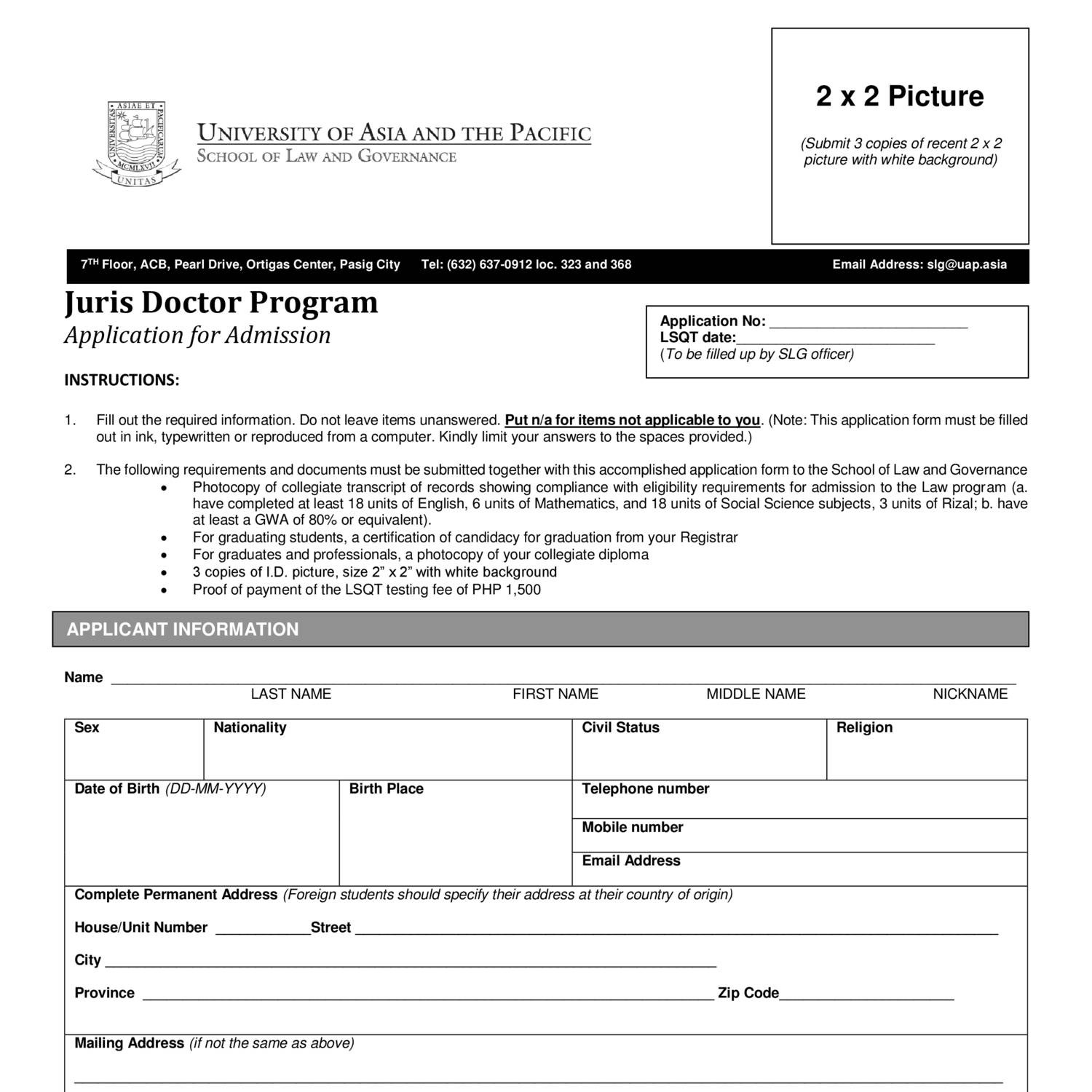 JD Application Form 15-16.pdf | DocDroid