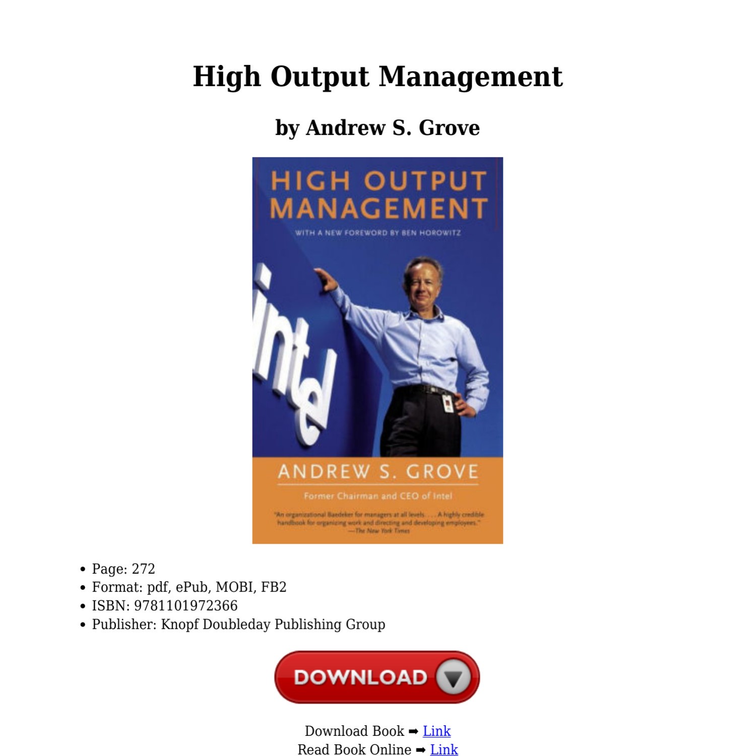 High-Output-Management-by.pdf | DocDroid
