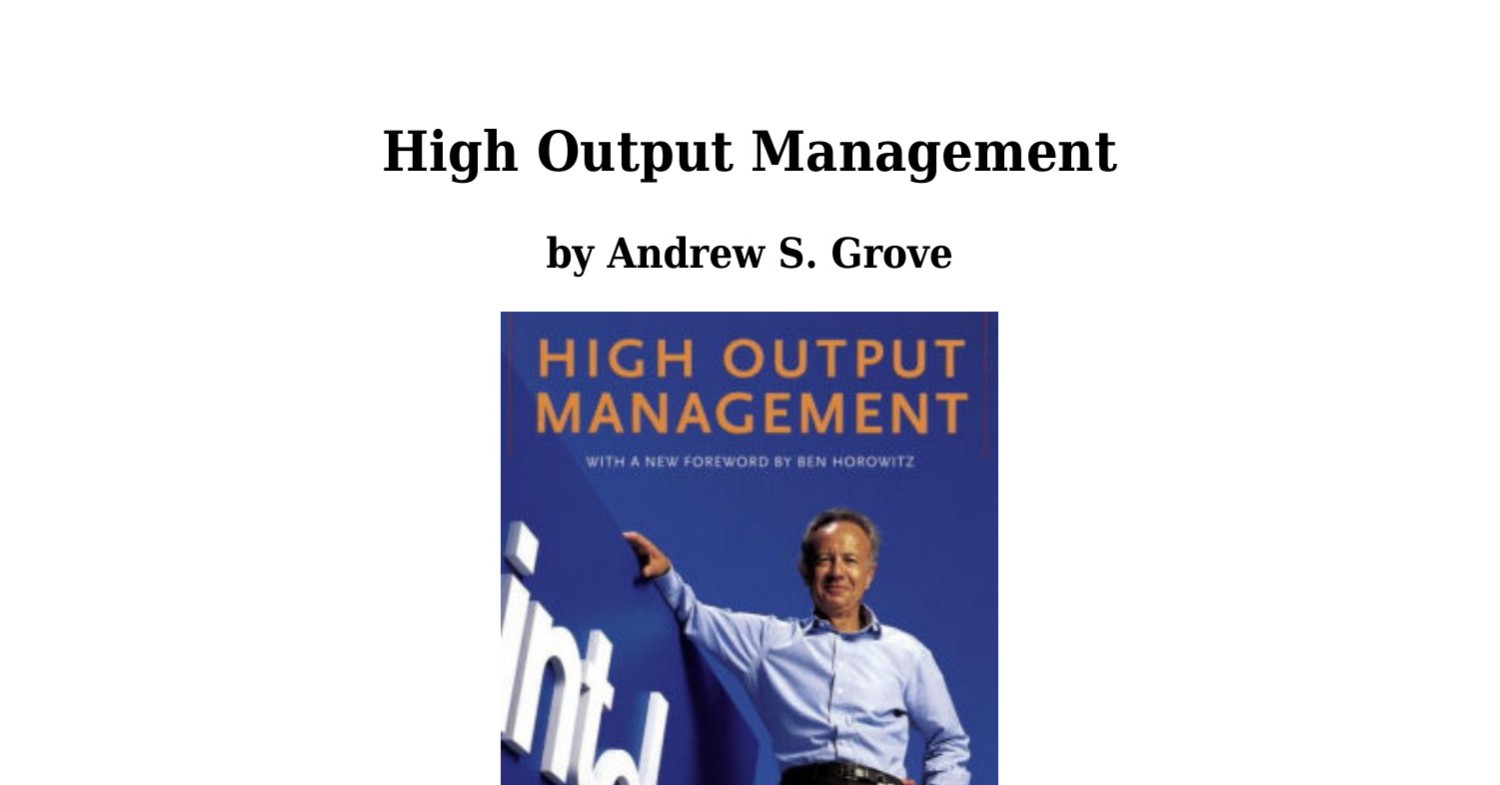 High-Output-Management-by.pdf | DocDroid