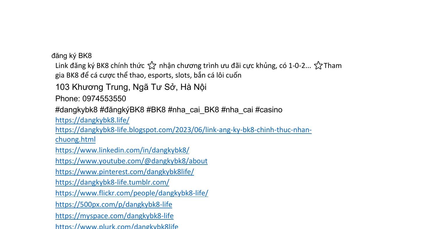 đăng ký BK8.docx | DocDroid