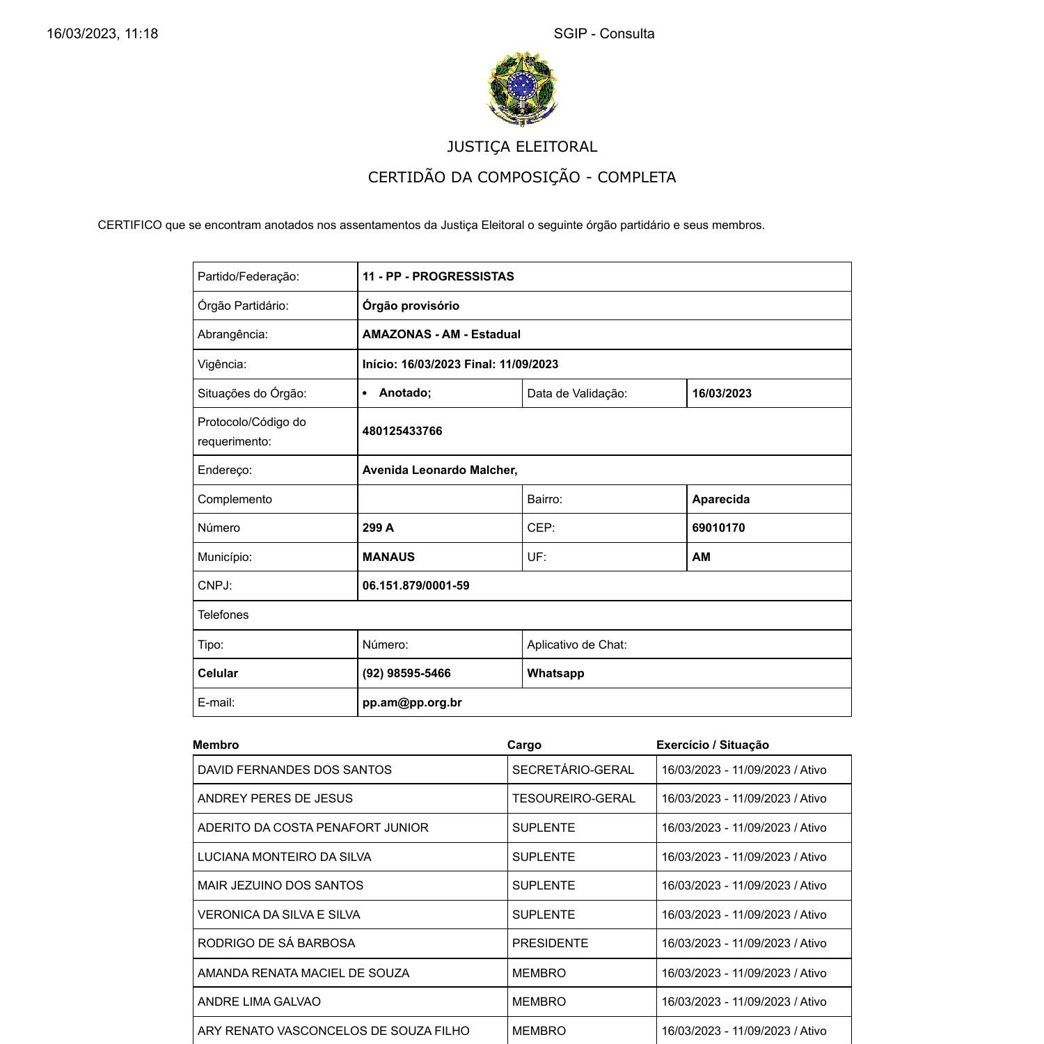 11 PP 2023 - TRE-AM - SGIP Consulta.pdf | DocDroid