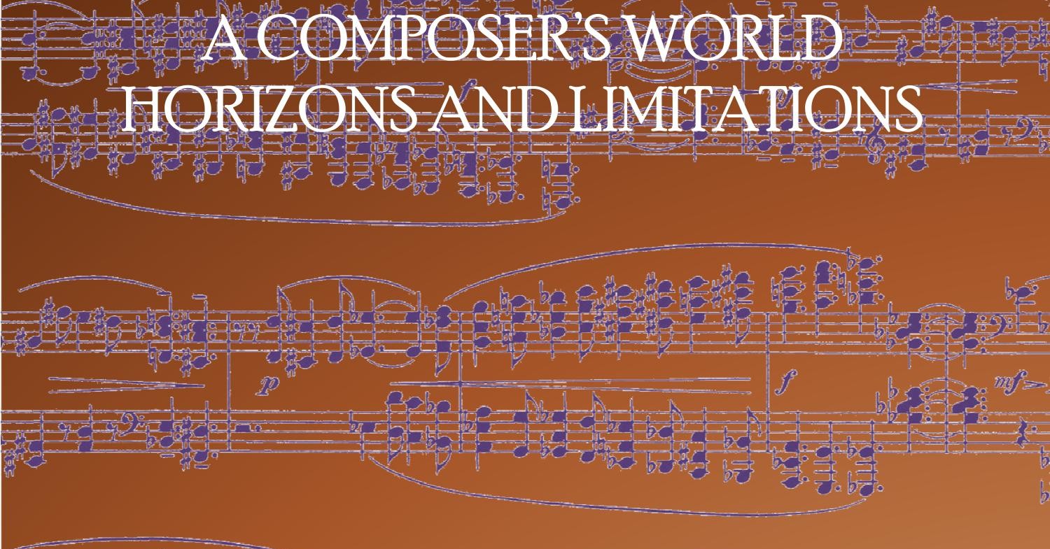 Paul Hindemith - A Composer's World_ Horizons and Limitations (Schott ...