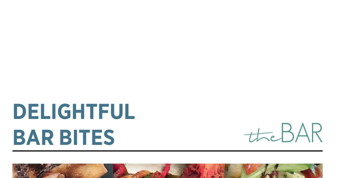 Bar Bites Menu.pdf | DocDroid
