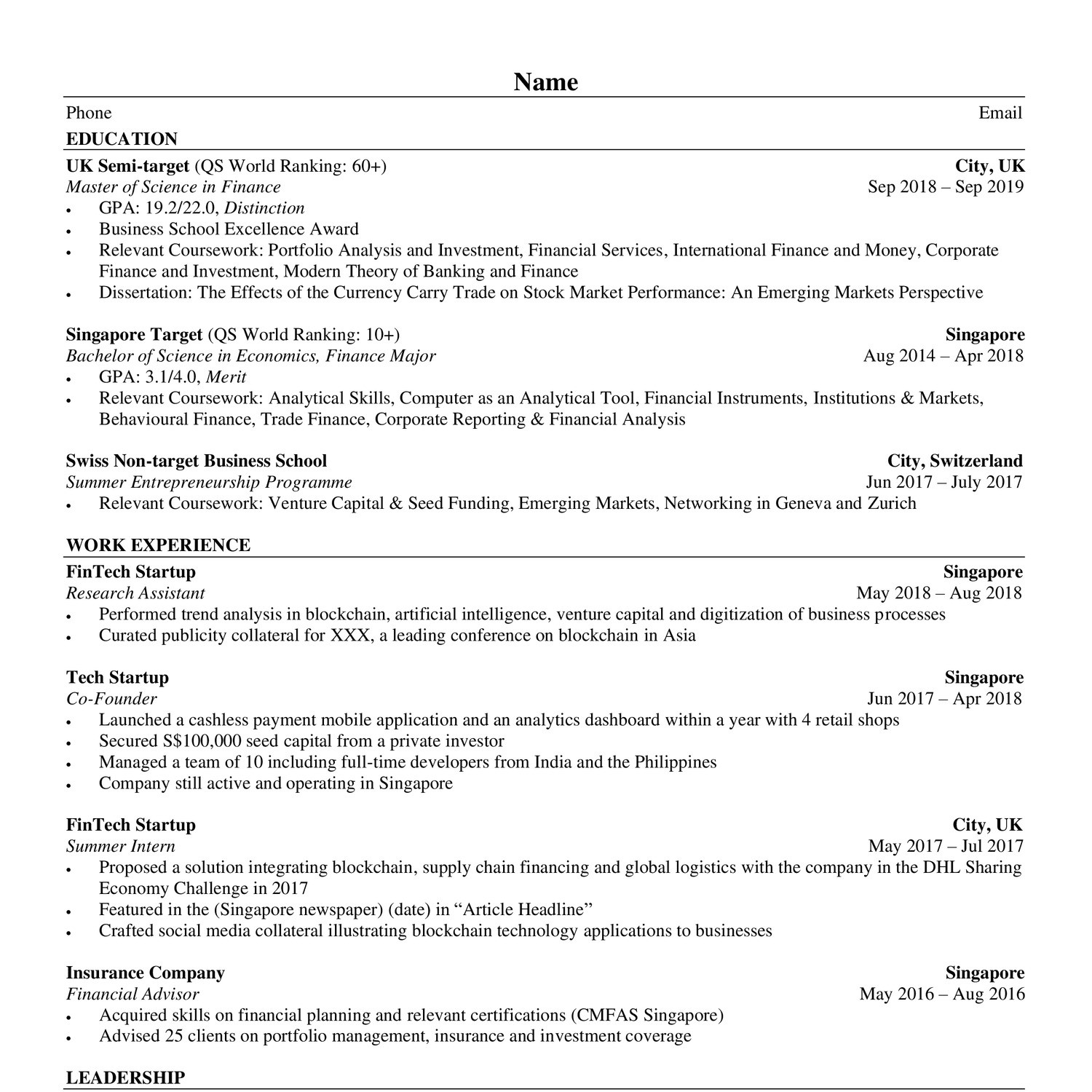 Resume for Feedback.pdf | DocDroid