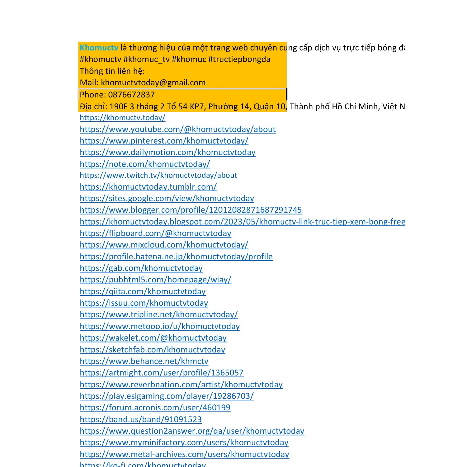 khomuctvtoday.xlsx | DocDroid