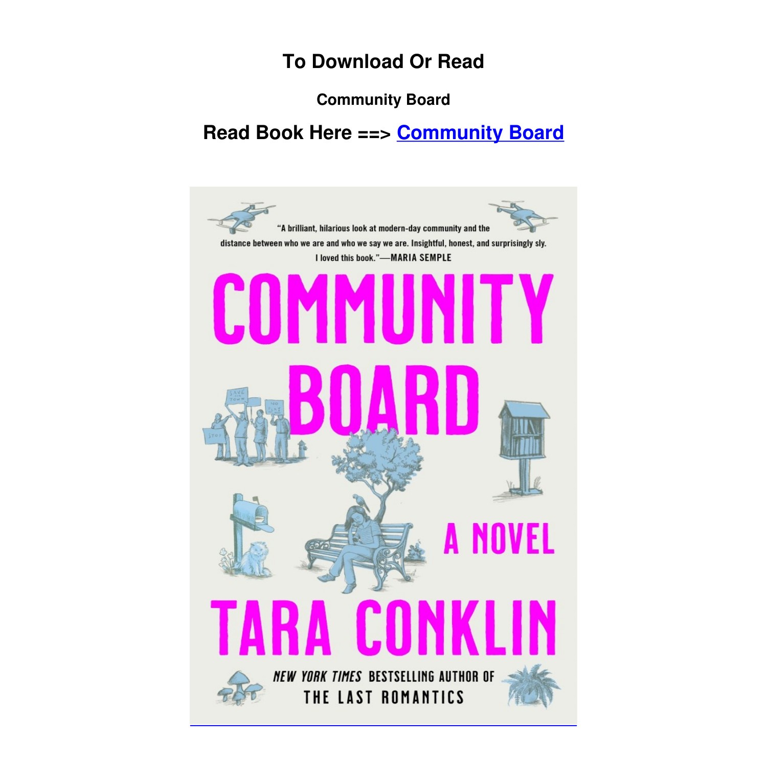 ePub Download Community Board By Tara Conklin.pdf | DocDroid