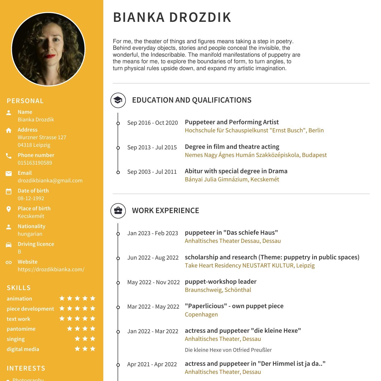 Bianka Drozdik 2023 CV.pdf | DocDroid