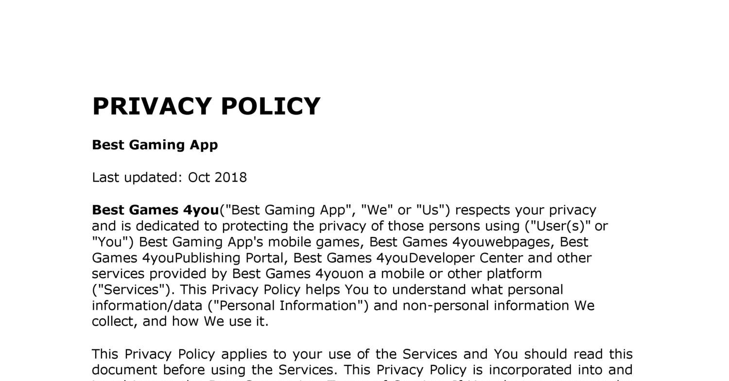 best games.pdf | DocDroid