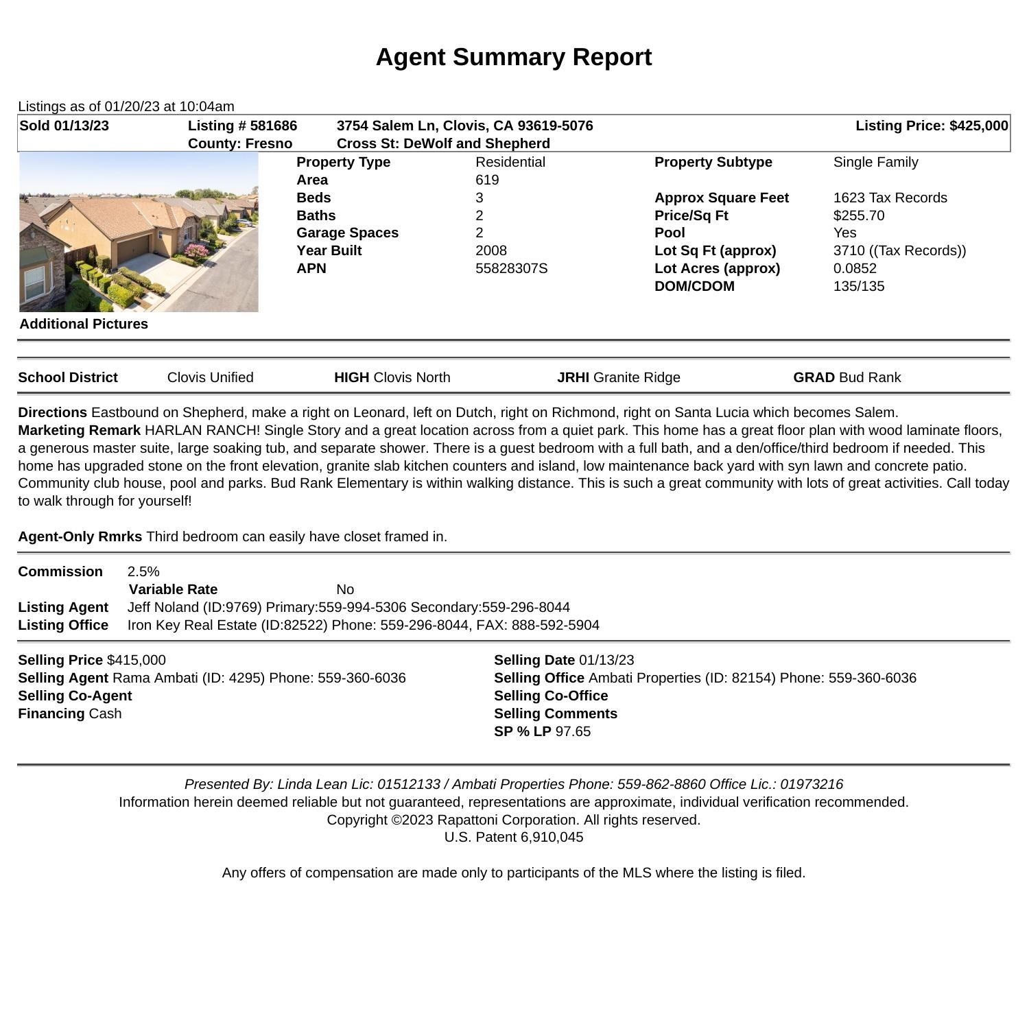3754 Salem Ln. MLS report.pdf | DocDroid
