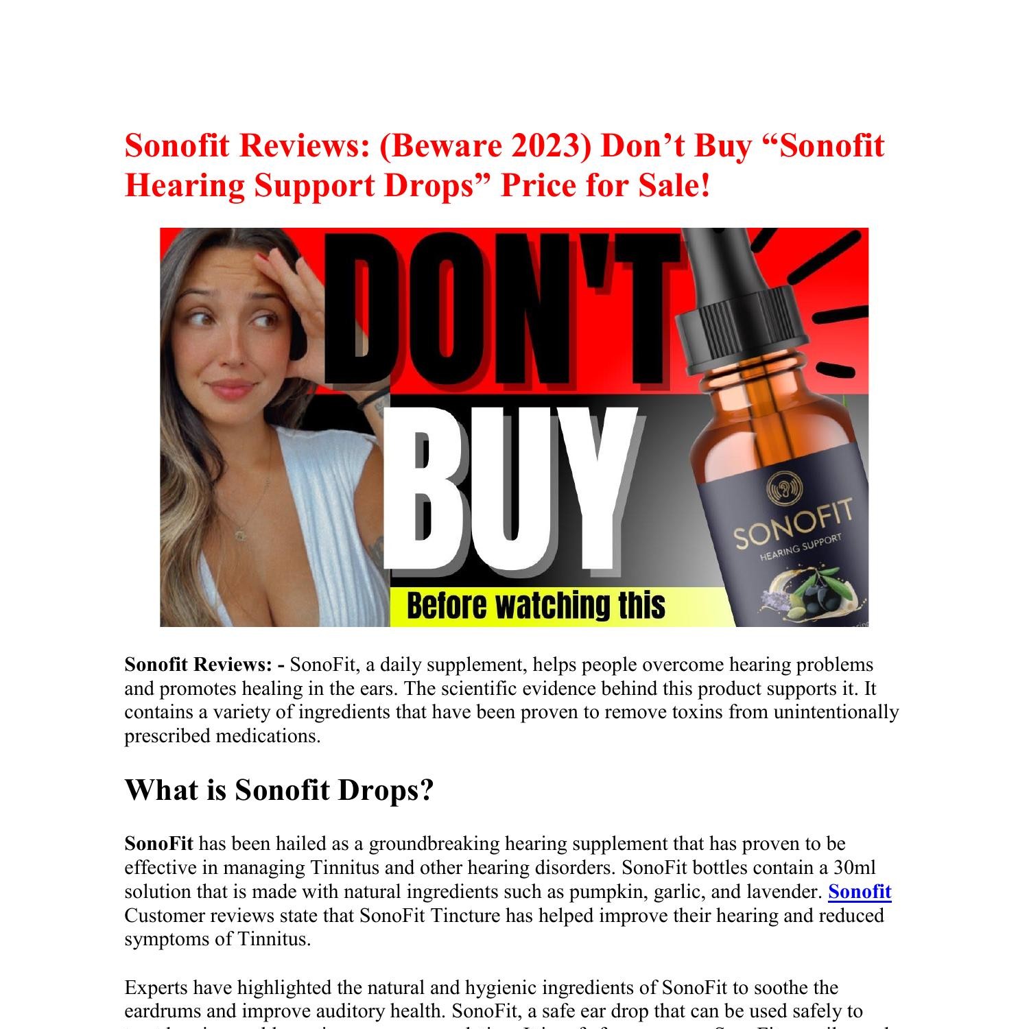 Sonofit Drops Ingredients.pdf | DocDroid