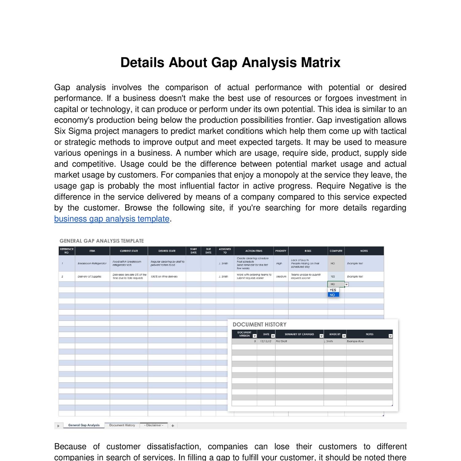 Details About Gap Analysis Matrix.docx | DocDroid