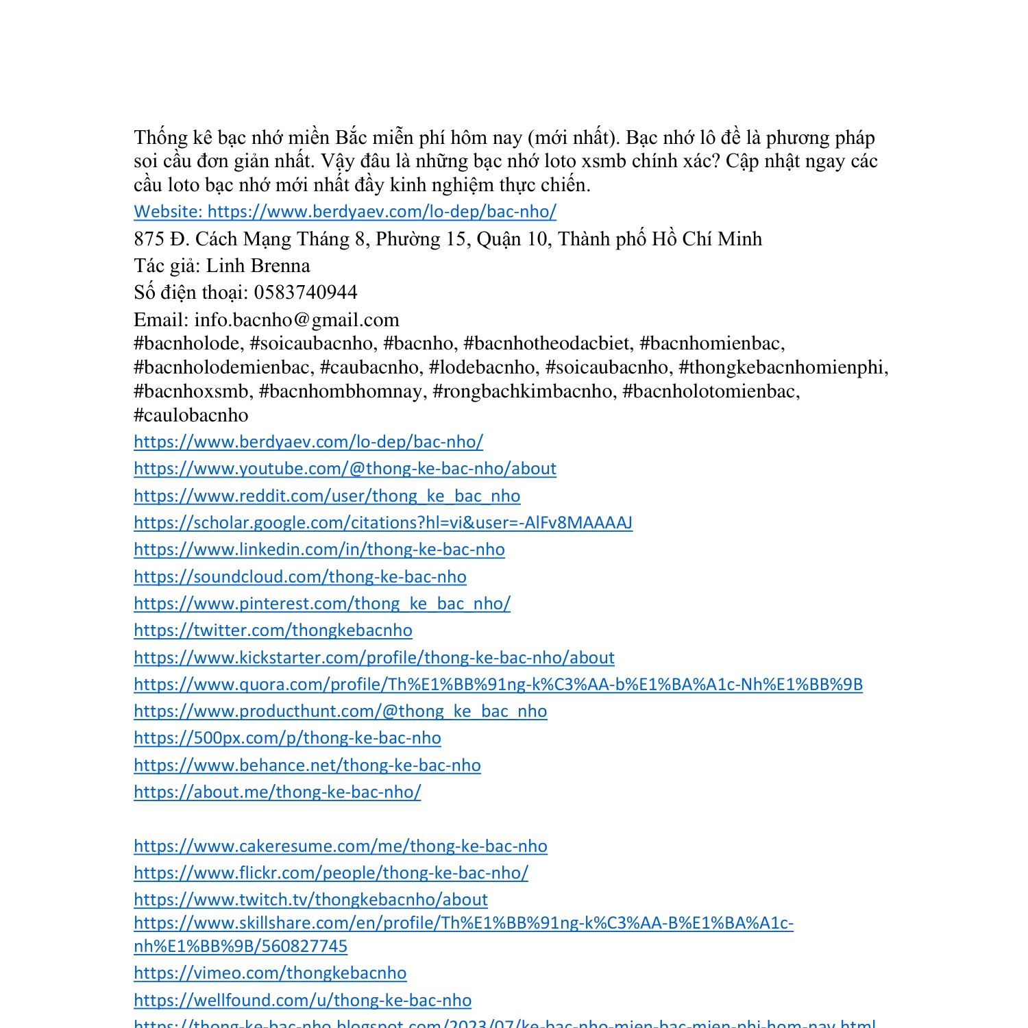 thongkebacnho.docx | DocDroid