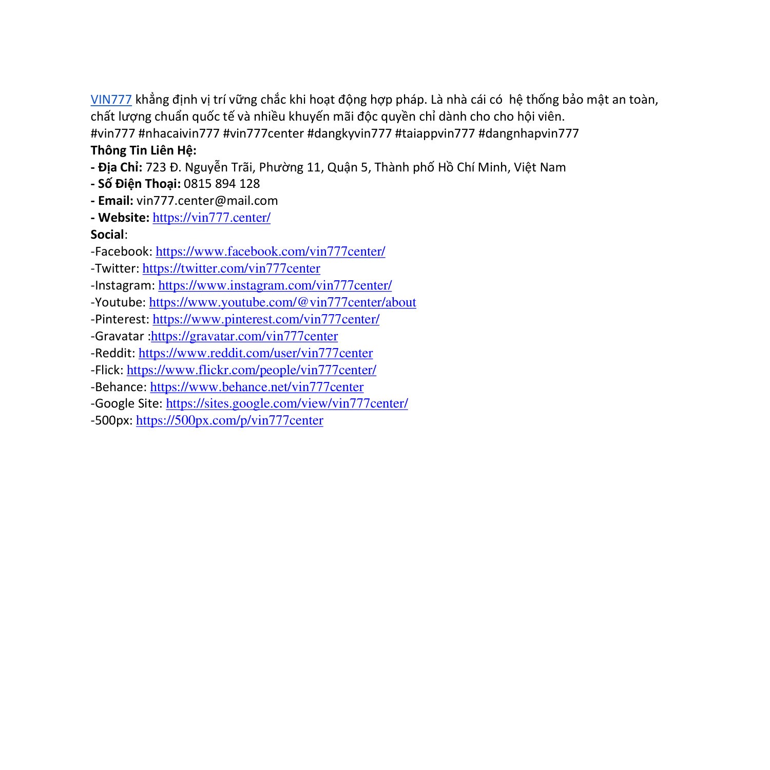 vin777center.docx | DocDroid