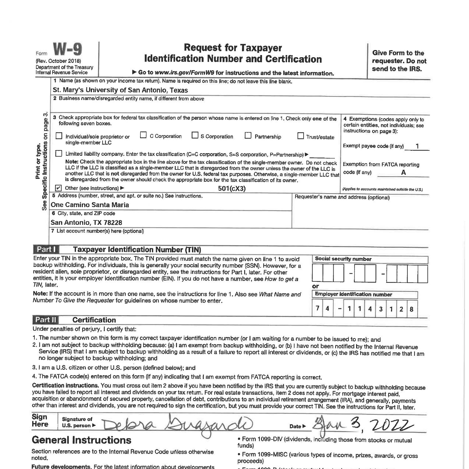 st marys w9 form.pdf | DocDroid
