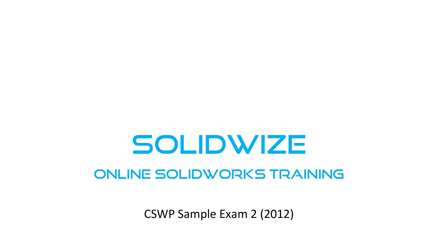 SolidWize CSWP Sample Exam 2 Segment 3.pdf | DocDroid