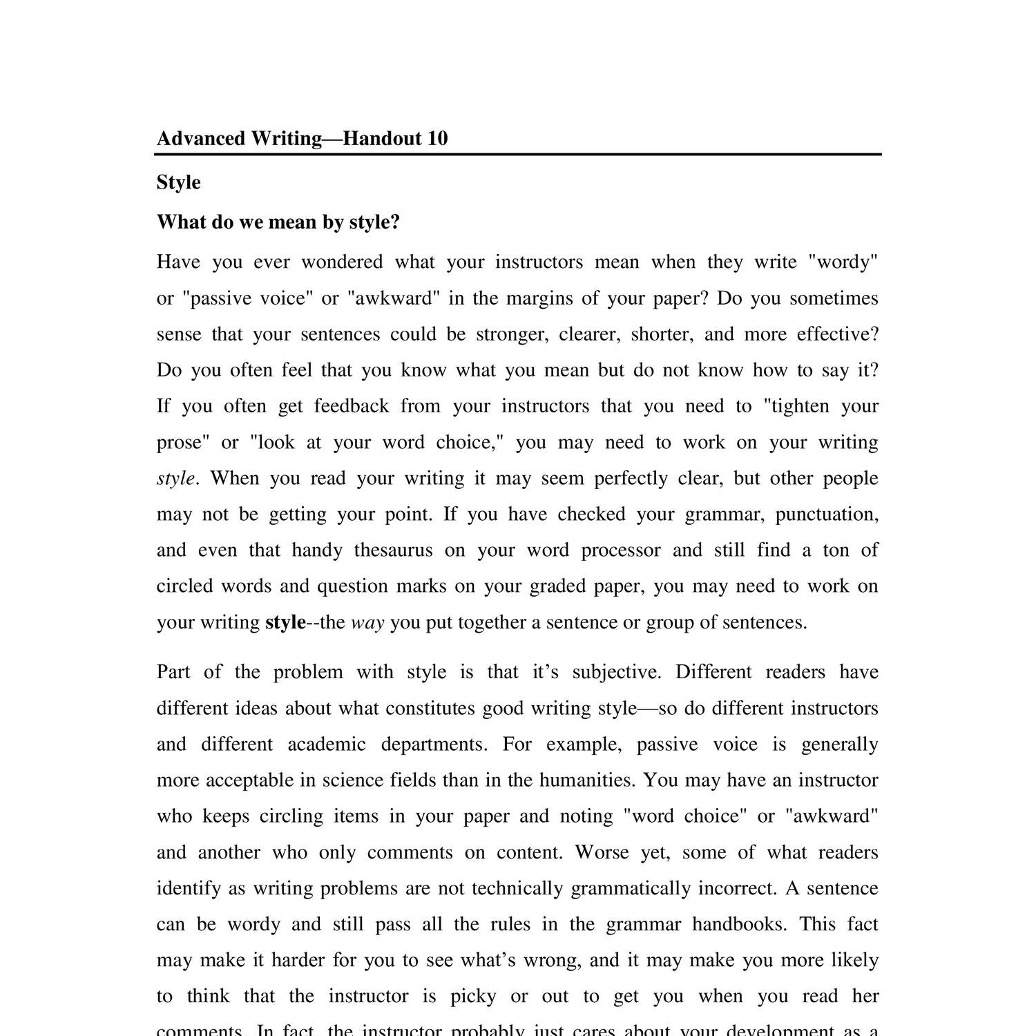 Advanced Writing--Handout 10.pdf | DocDroid