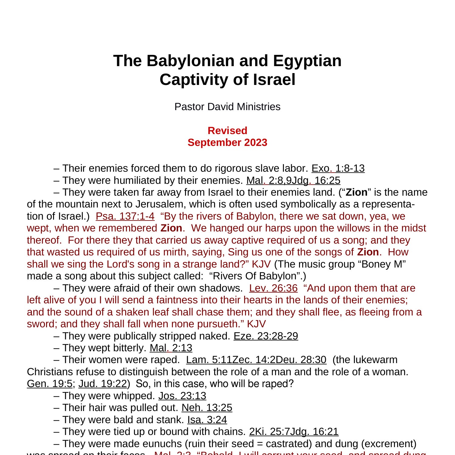 The Babylonian and Egyptian Captivity.pdf | DocDroid