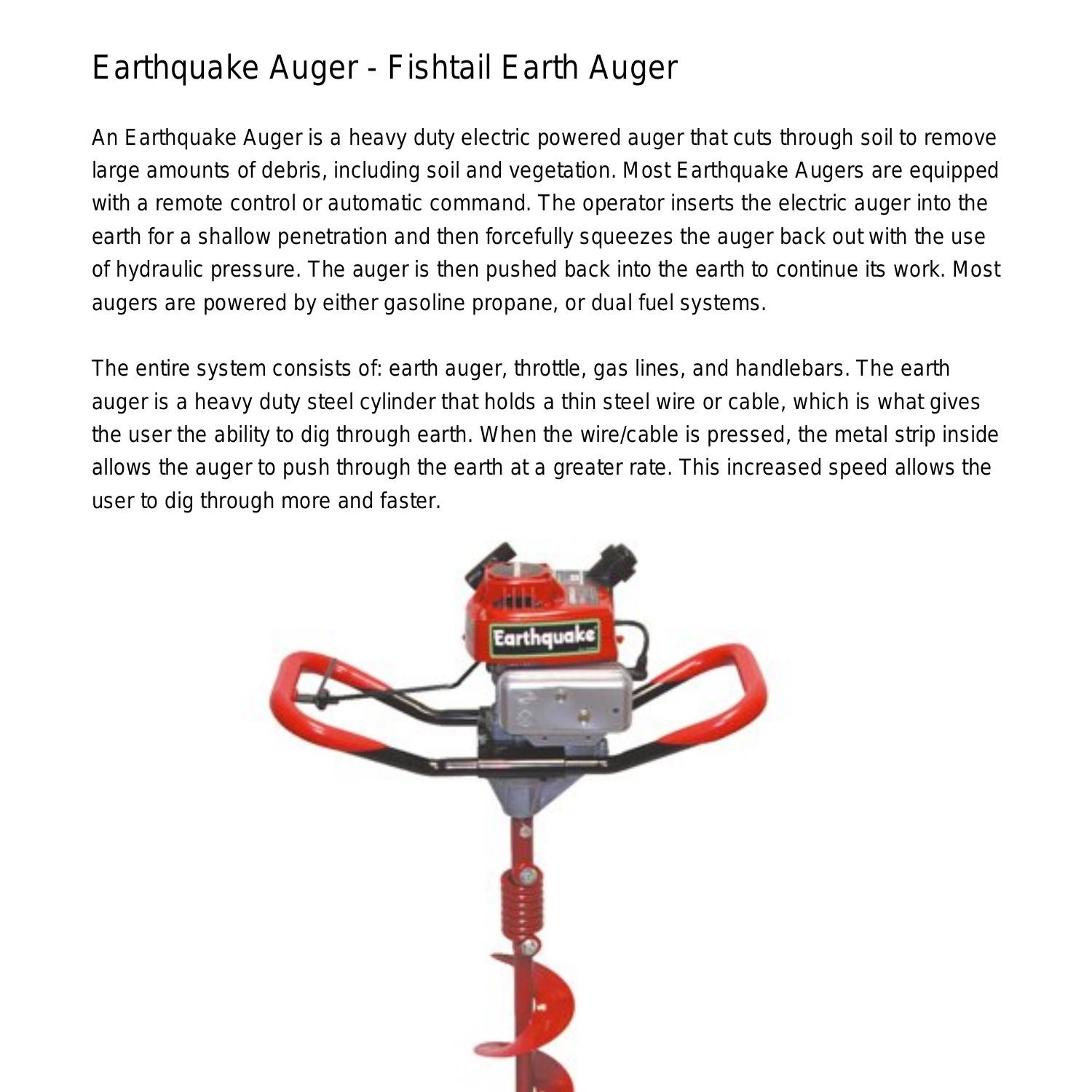 Earthquake Auger Fishtail Earth Augerwfgpp.pdf.pdf | DocDroid