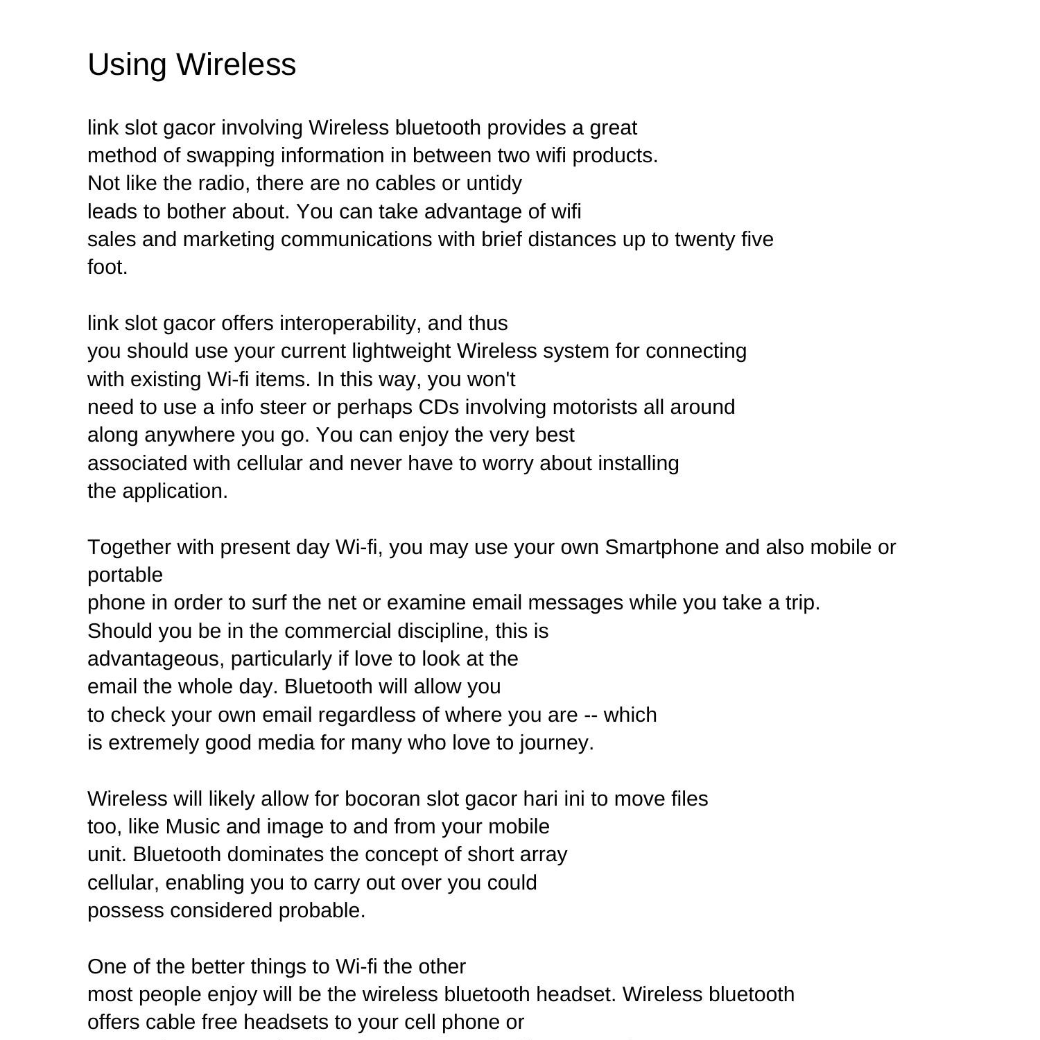 Using Wireless bluetoothnimra.pdf.pdf | DocDroid