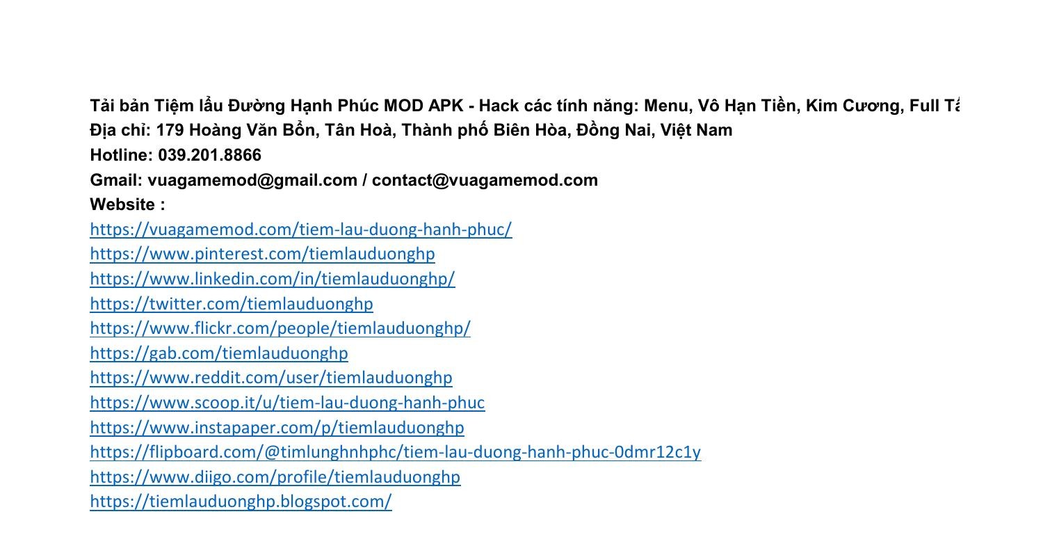 tiemlauduonghp.xlsx | DocDroid
