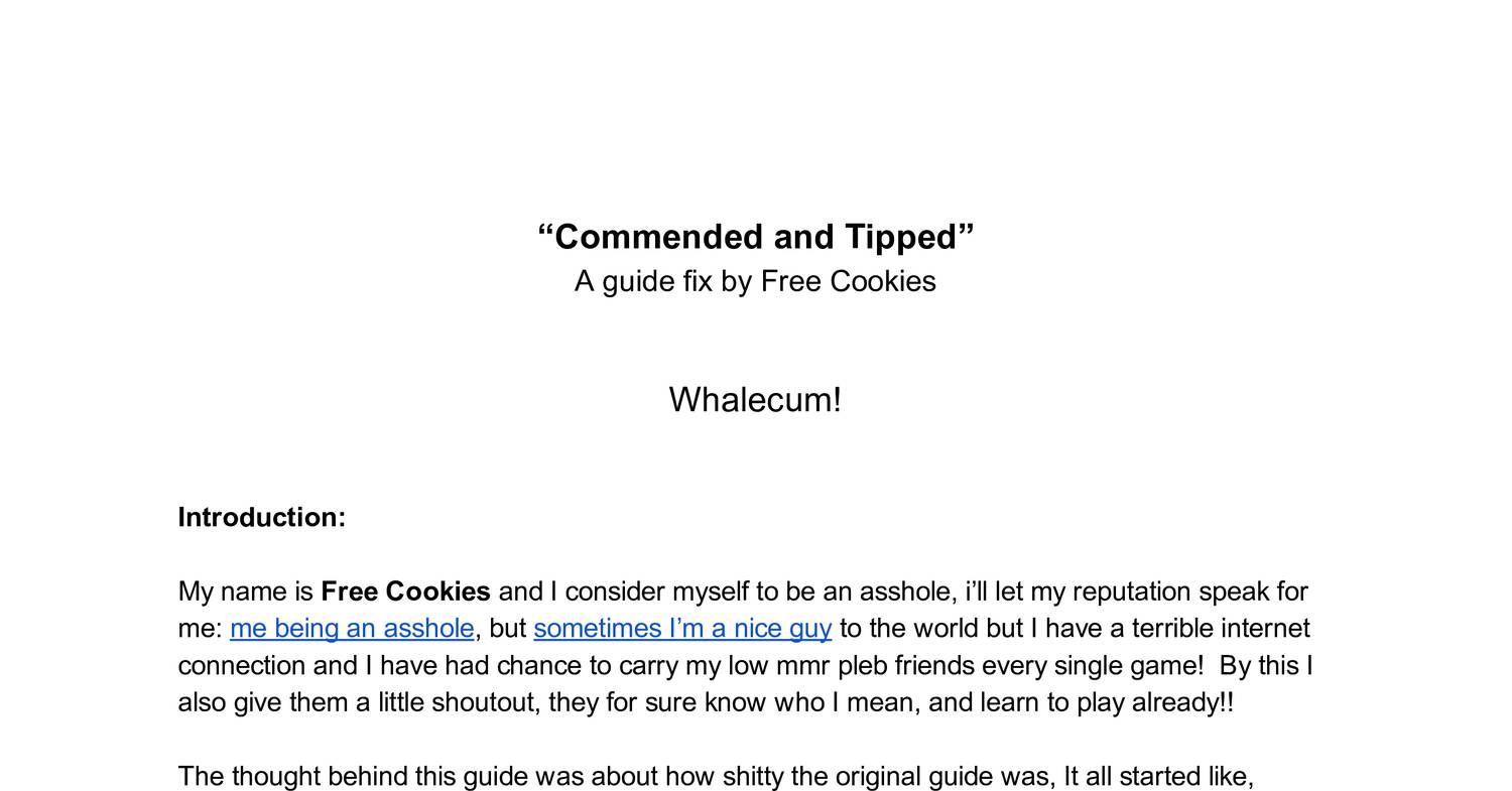 Commended and Tipped - Google Docs.pdf | DocDroid