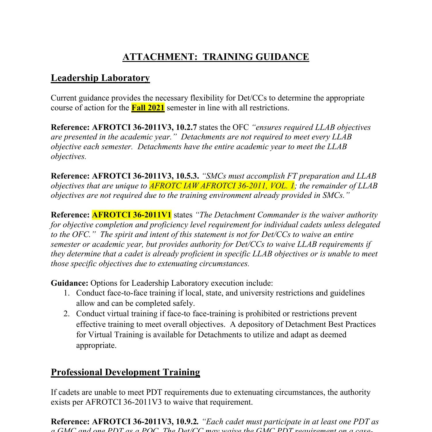 Training Guidance.pdf | DocDroid