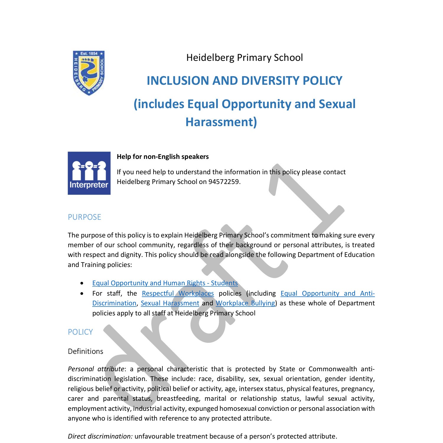 Inclusion and Diversity Policy.pdf | DocDroid