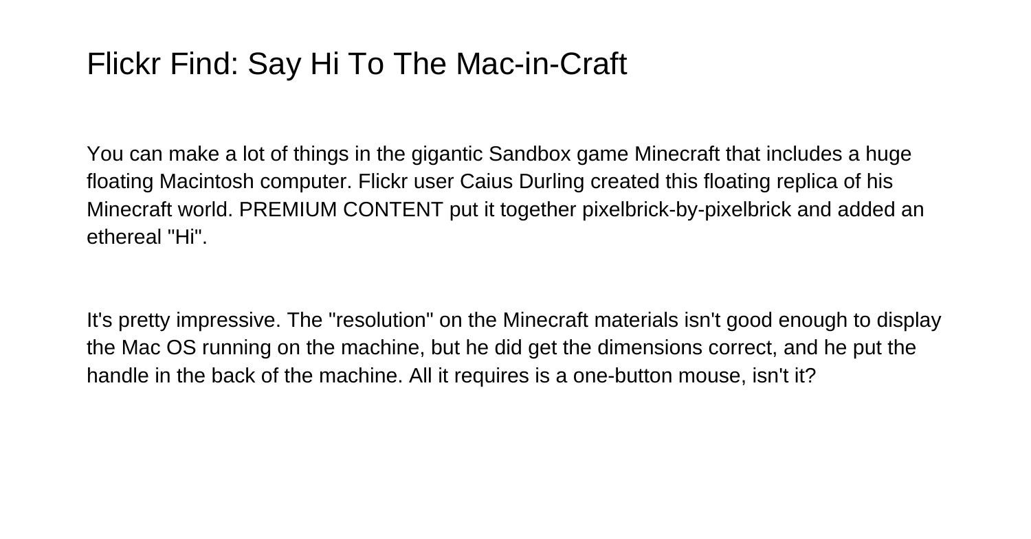 Flickr Say Hi To The Macin Craftvxvwk.pdf.pdf | DocDroid