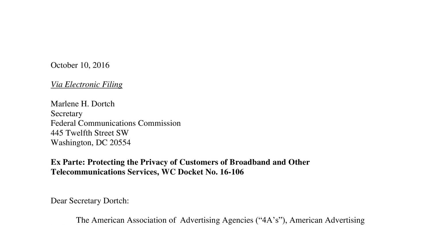 Trade Association Letter to FCC.pdf | DocDroid